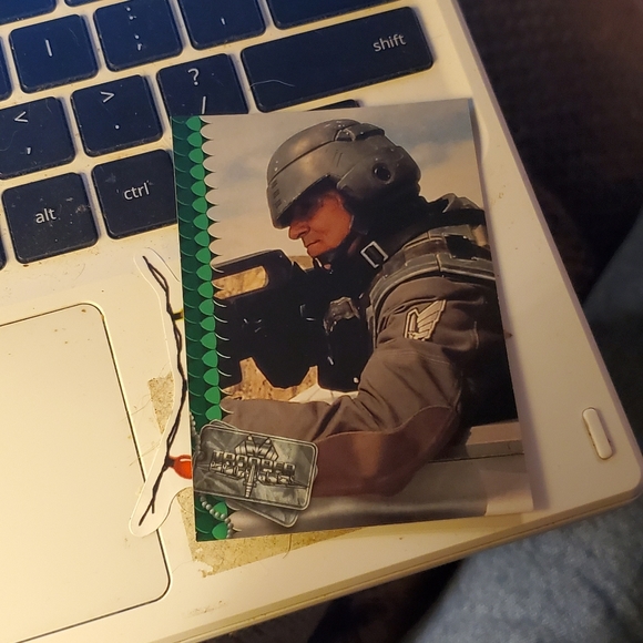 Other | Jean Rasczak Starship Troopers Card | Poshmark